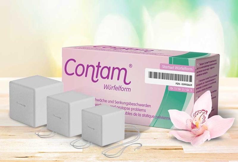 Contam® Startset in Würfelform